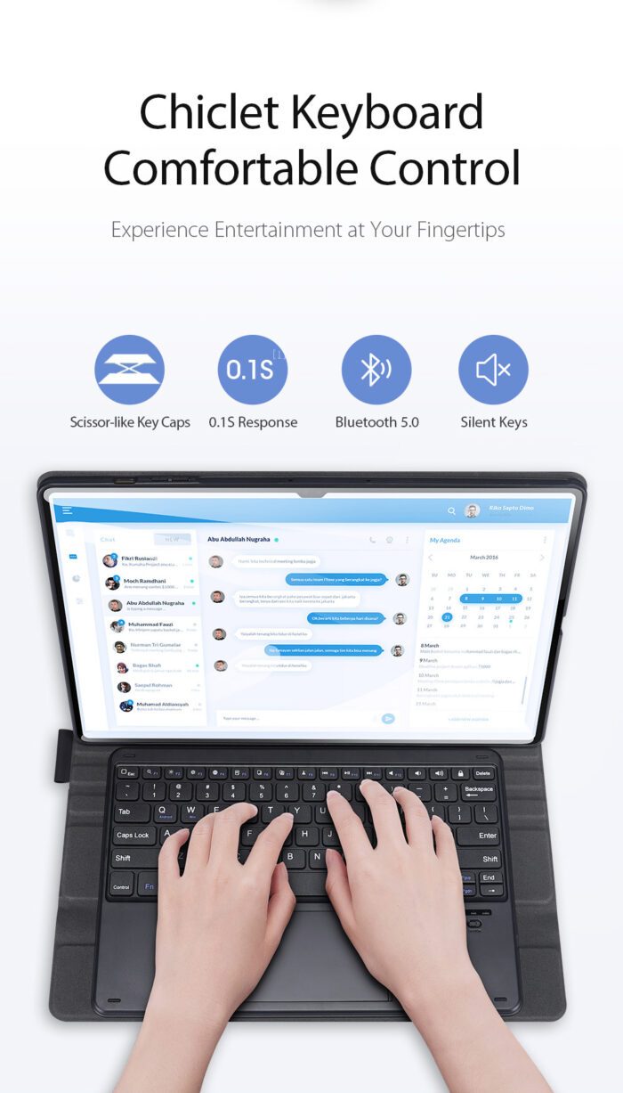 Dux Ducis TK系列鍵盤保護殼 - 適用於Samsung Tab S11系列